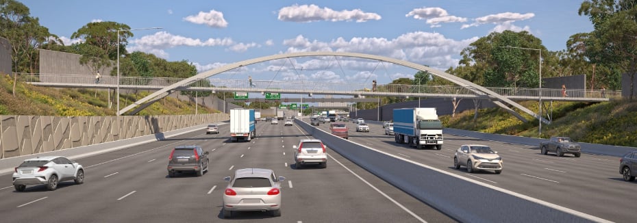 Designs released for feedback for next stage of Eastern Freeway Upgrades